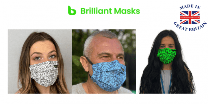 British made Face Masks - Coronavirus Face Coverings UK