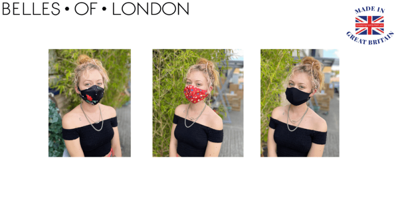 British made Face Masks - Coronavirus Face Coverings UK